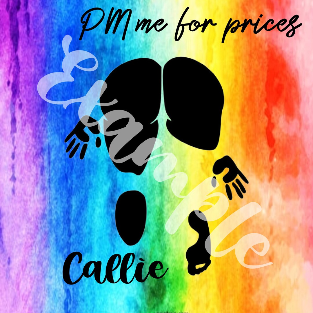 Butt / Leg Print Decal Butt Legs Foot Butt Pose Decal Vinyl Tiktok ...