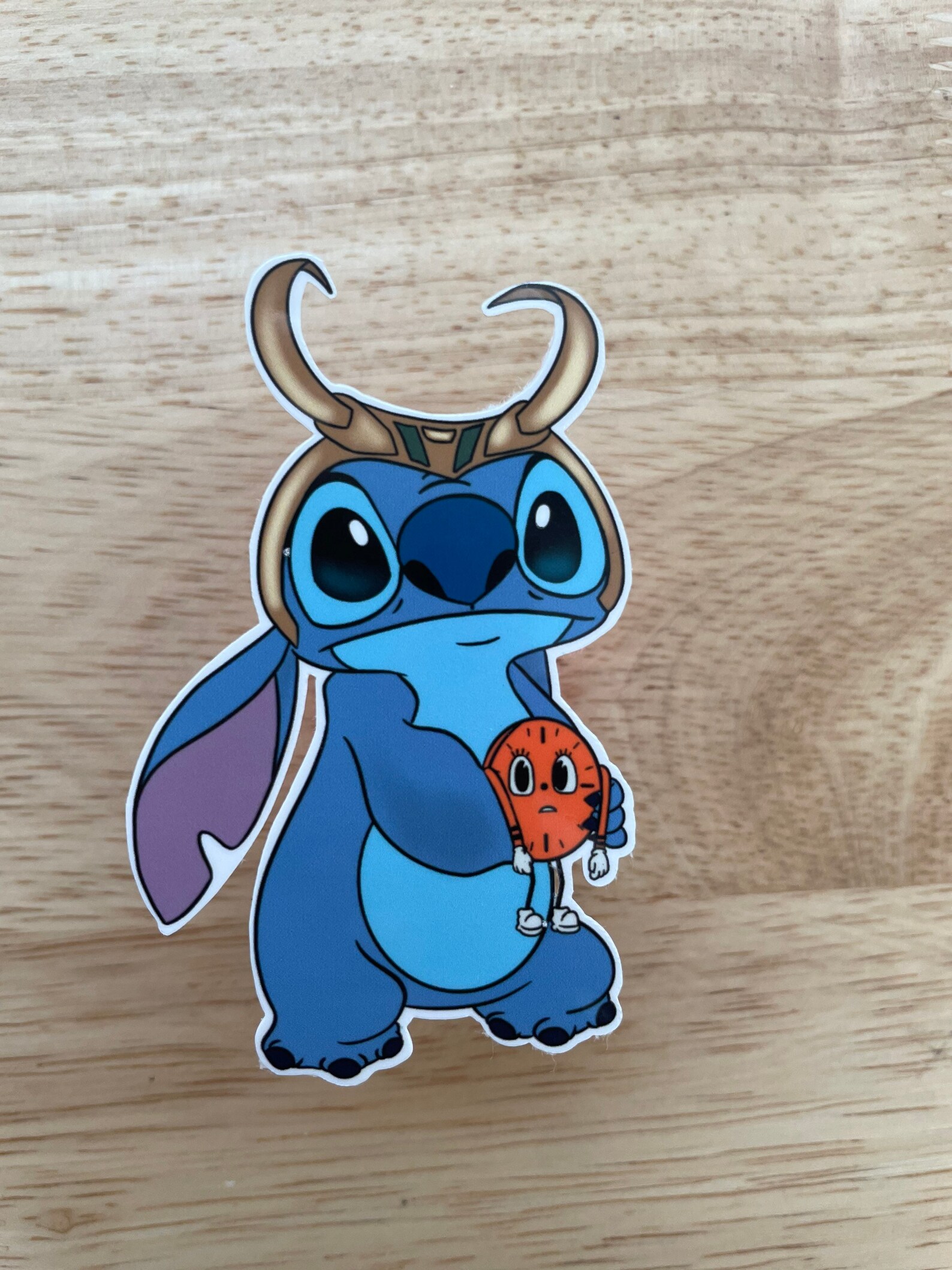Loki Stitch Sticker Disney Sticker Cell Phone Planner Laptop | Etsy