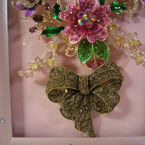 7" X 9" Sparkly Pink Picture Frame Studded W/rhinestones & a Lush ...