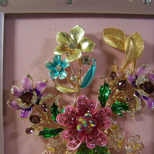 7" X 9" Sparkly Pink Picture Frame Studded W/rhinestones & a Lush ...