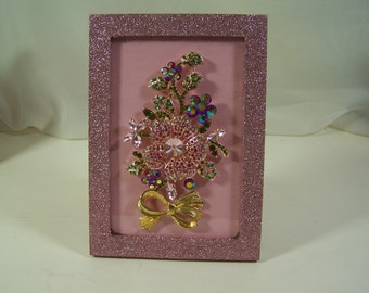 Rhinestone Picture Frame | Etsy