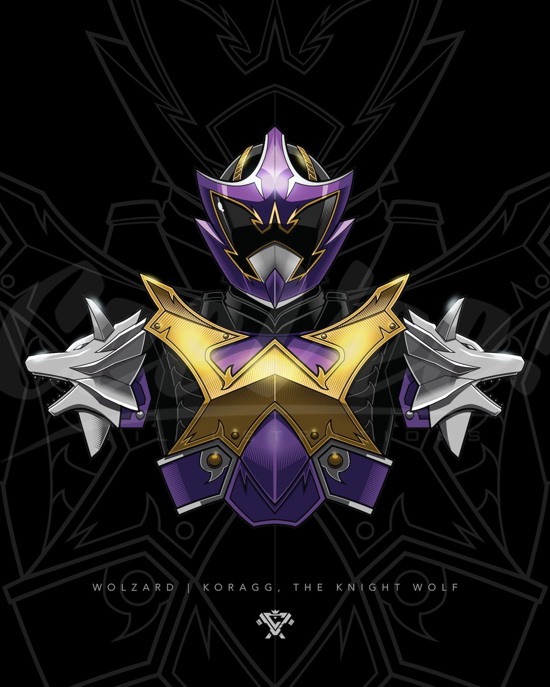 Wolzard 8x10 Poster - Etsy