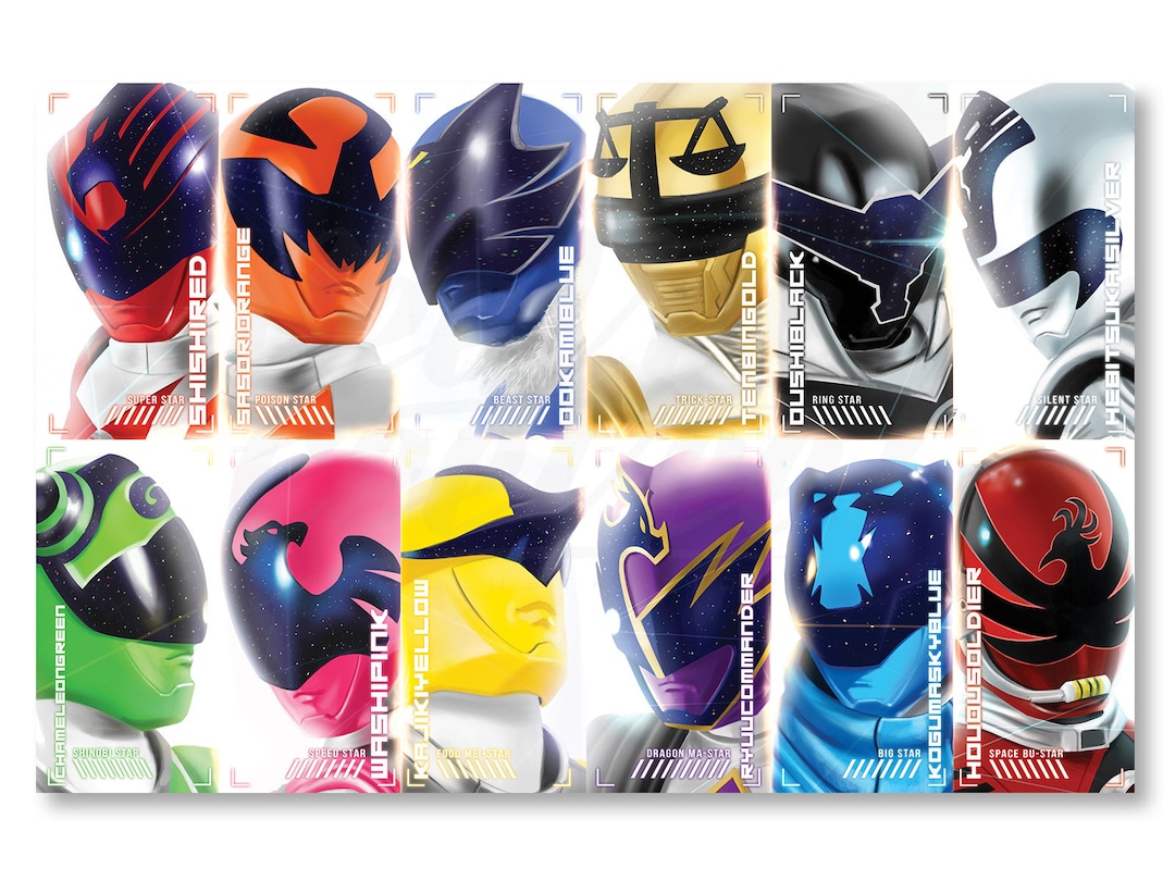 Kyusquad Kyuranger Poster - 11" X 17" Poster - Etsy