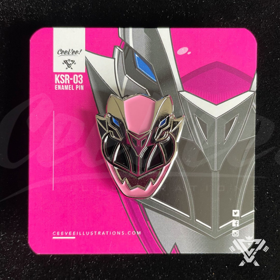 KSR-03 Ryusoul Pink Collectible Soft Enamel Pin - Etsy