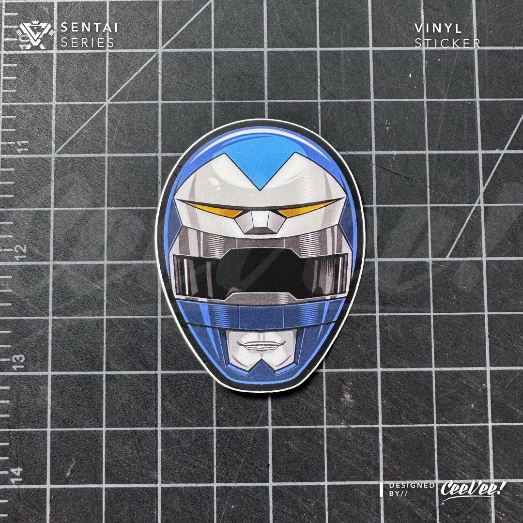 SSG-03 Gingablue Small Vinyl Sticker - Etsy