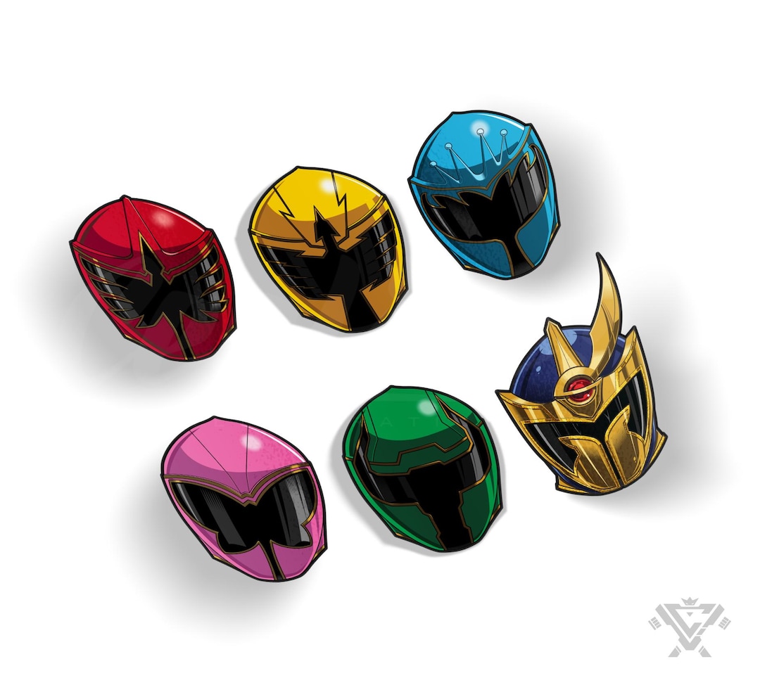 MSM-SET Magiranger Vinyl Sticker Set (6 Stickers) - Etsy