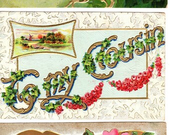 Best wishes postcard | Etsy