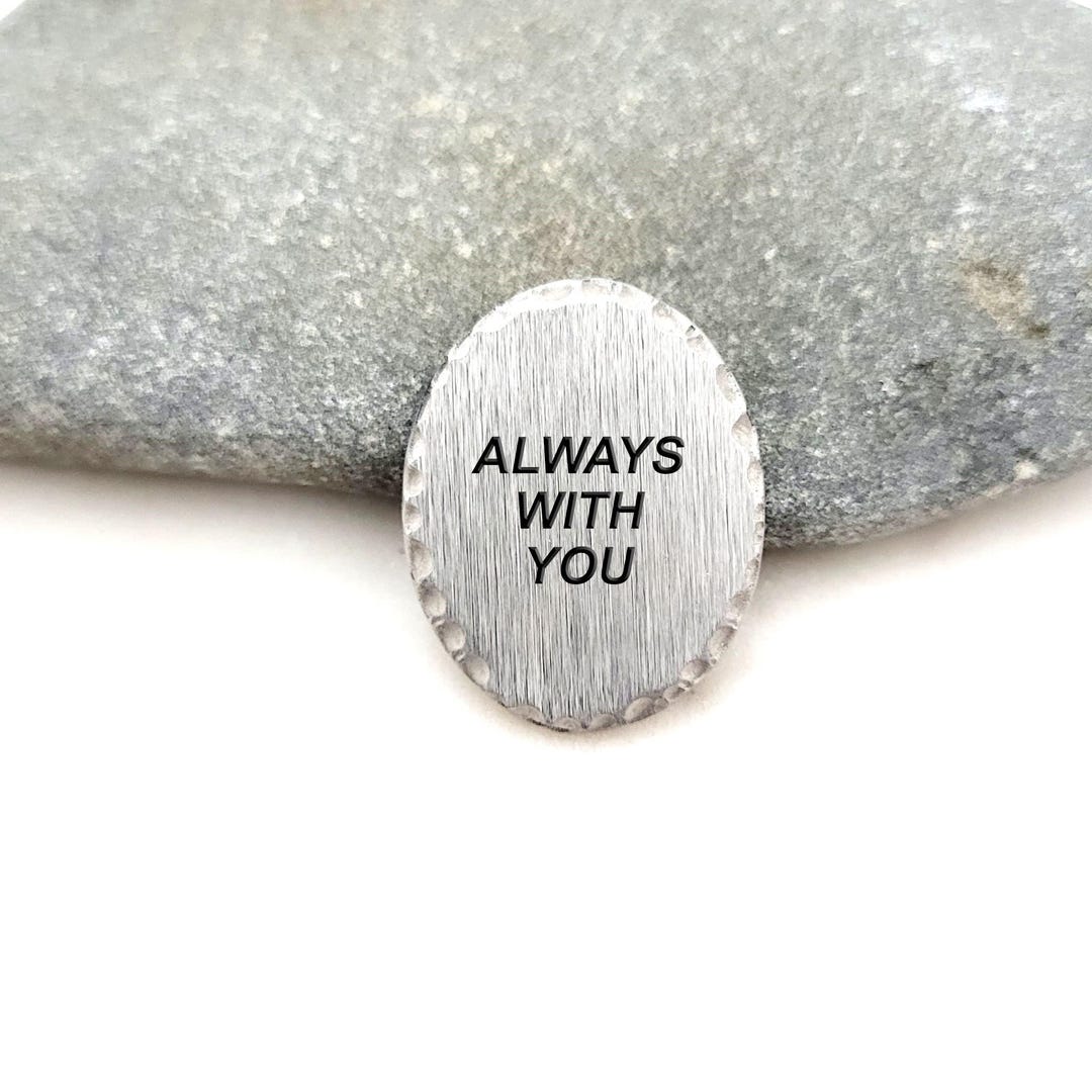 Pocket Heart Token Hug- "always With You" Gift From Mom, Long Distance ...