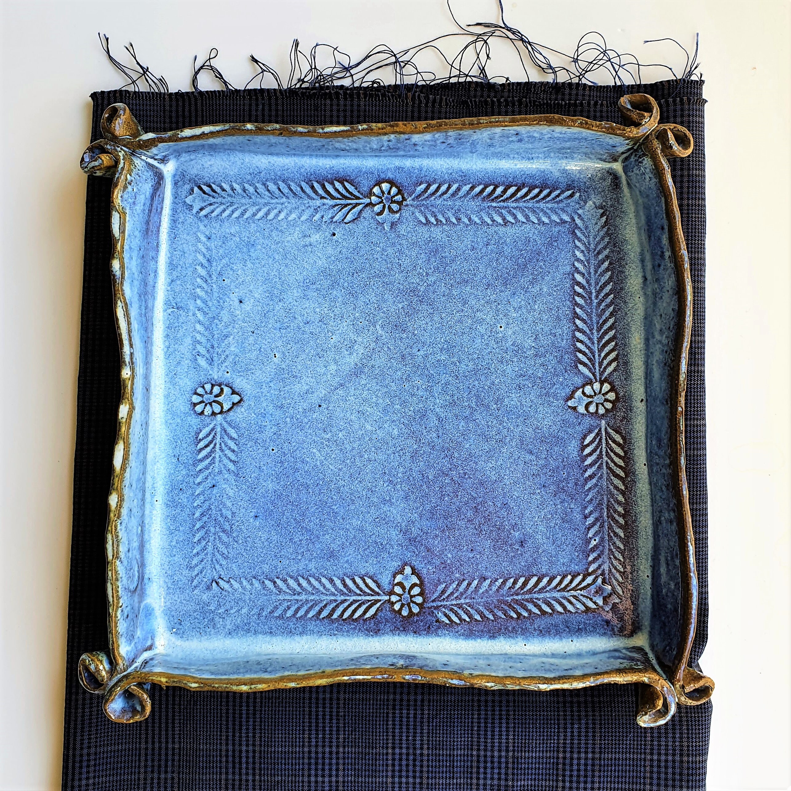 Passover Set Seder and Mazza Tray, Handmade Ceramic in Israel, Express ...
