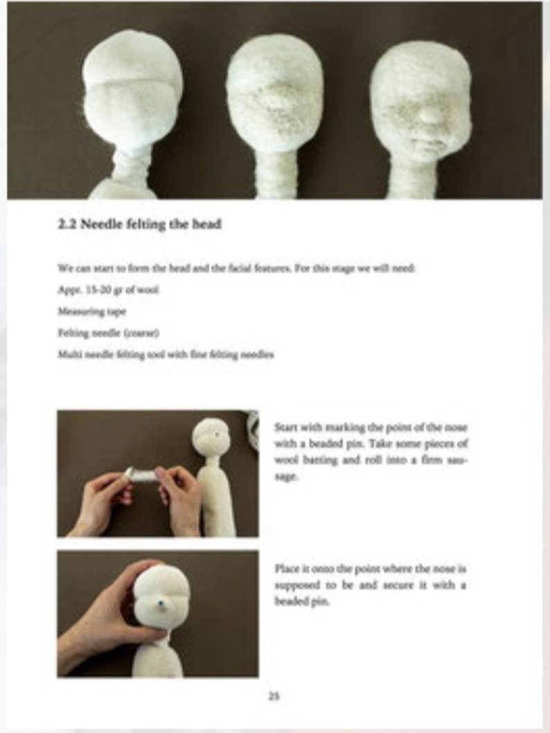 Waldorf Doll Making Tutorial by Loulabee - Etsy
