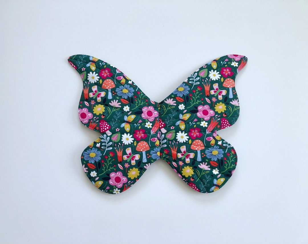 Toadstool Wearable Butterfly Wings for Kids// Fairy Wings// Mushroom ...