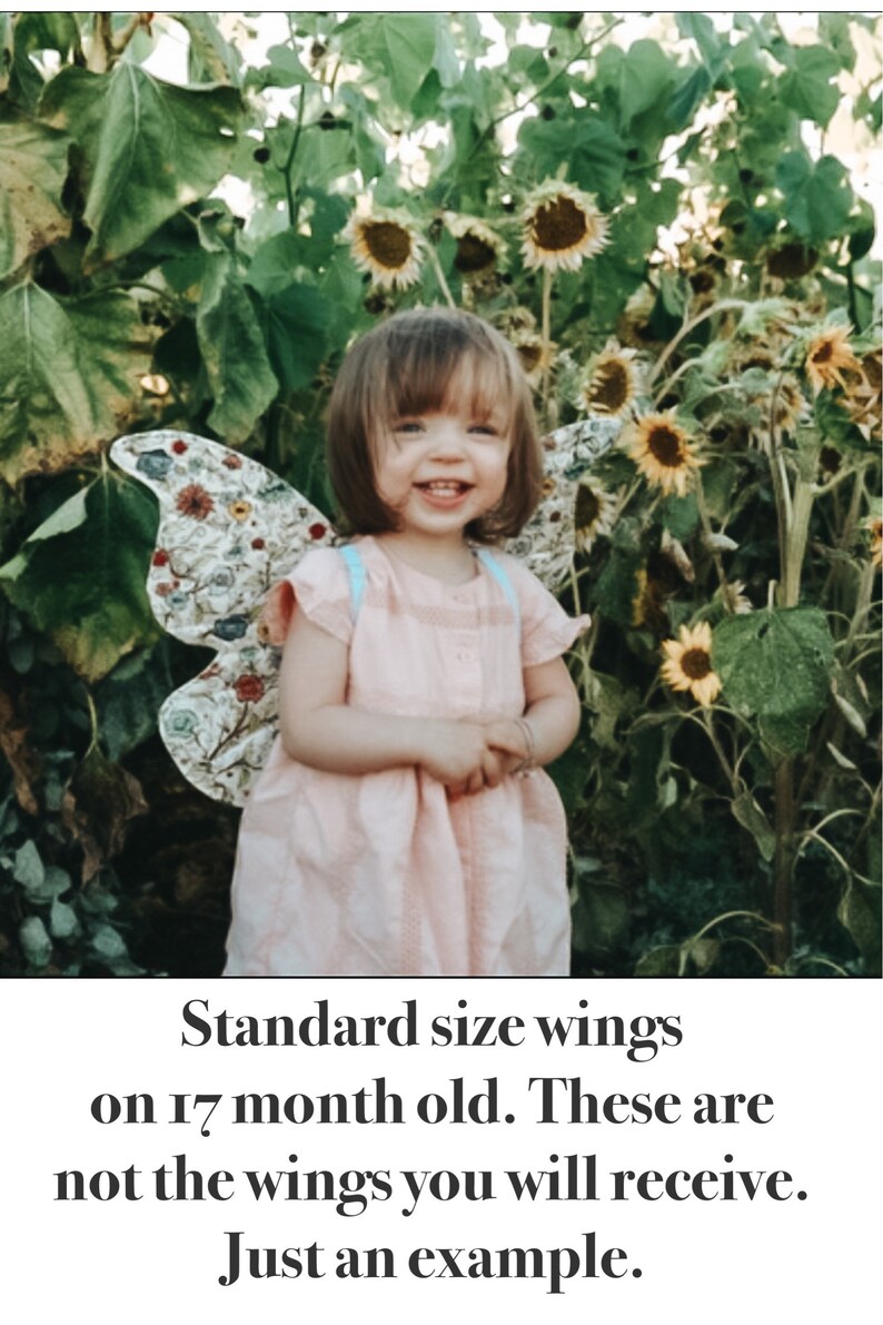 Wearable Butterfly Wings for Kids// Wearable Fairy Wings for | Etsy