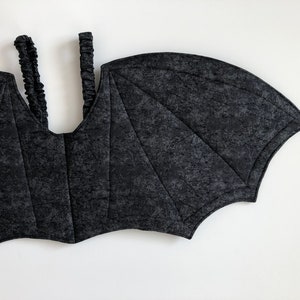Black Distressed Bat Wings// Wearable Bat Wings for Kids// Bat Wings ...