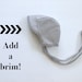 Reversible Baby Bonnet// Gray Bonnet// Boy Bonnet// Gender Neutral ...