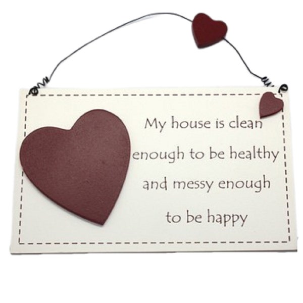 Messy House Sign - Etsy