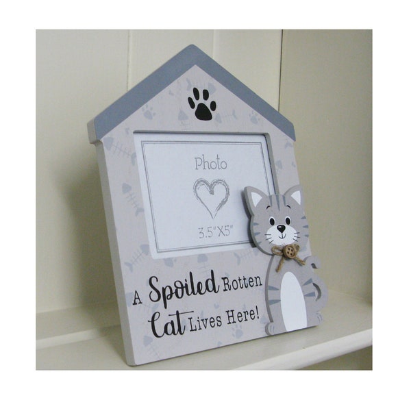 Cat Photo Frame - Etsy UK