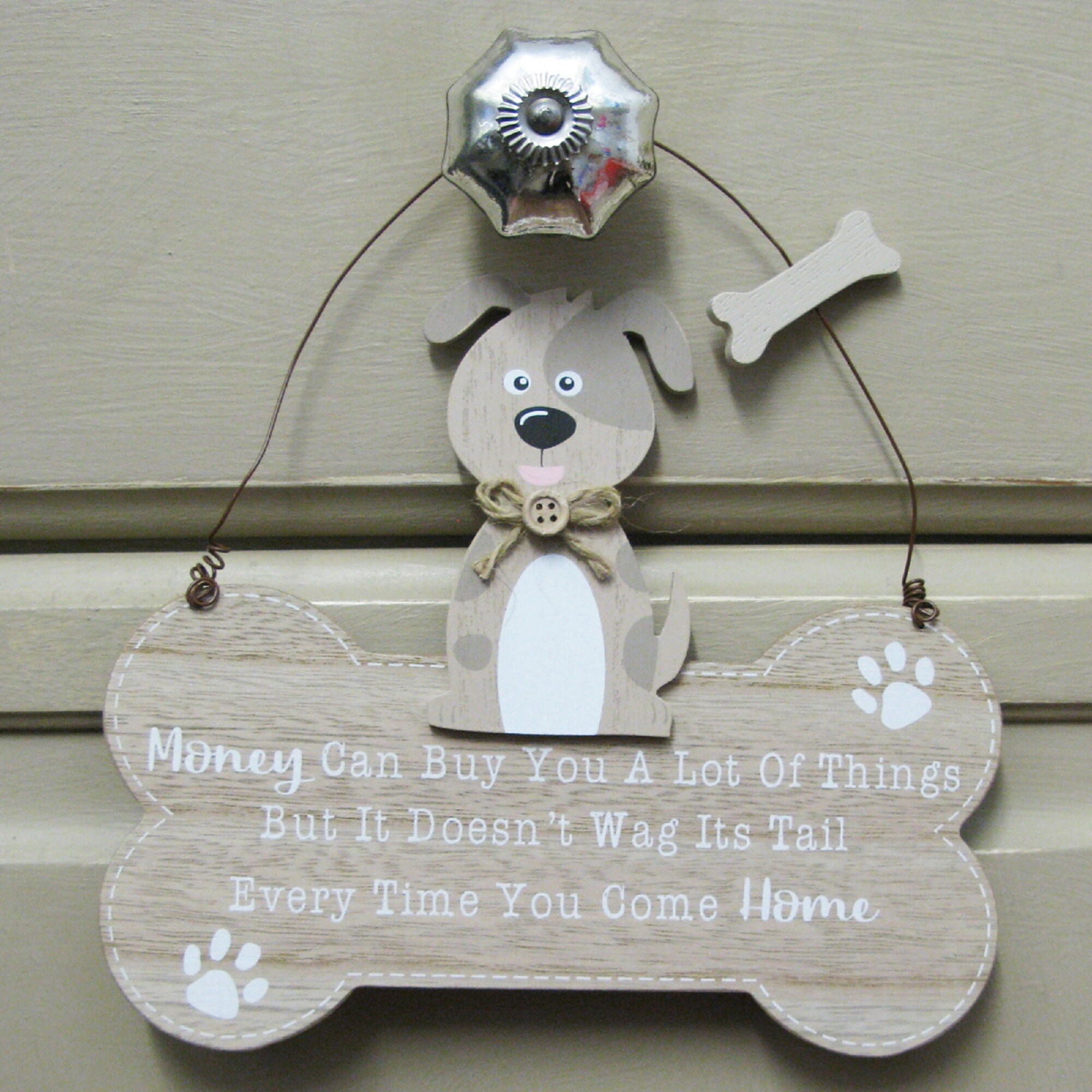 Dog Plaque Humour Sign Bone Shape Wooden Plaques Choice of 4 - Etsy UK