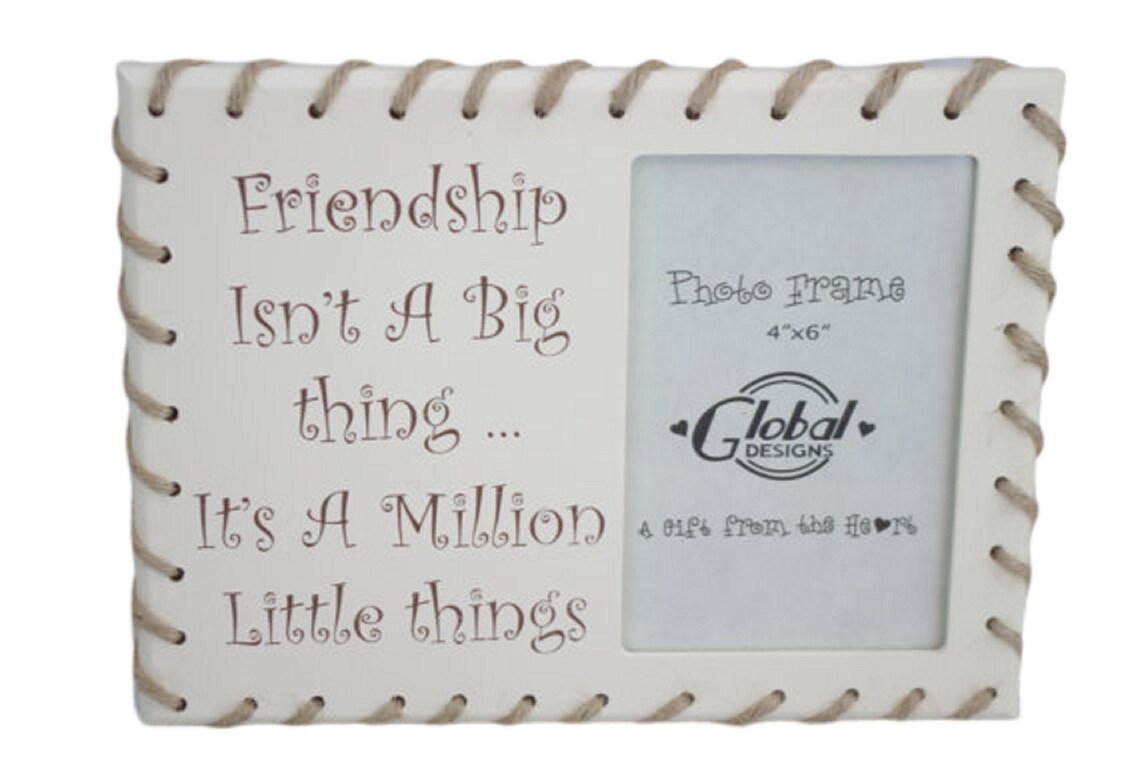 Best Friends Picture Frame 4x6 Photo Frame Friendship Frame - Etsy UK