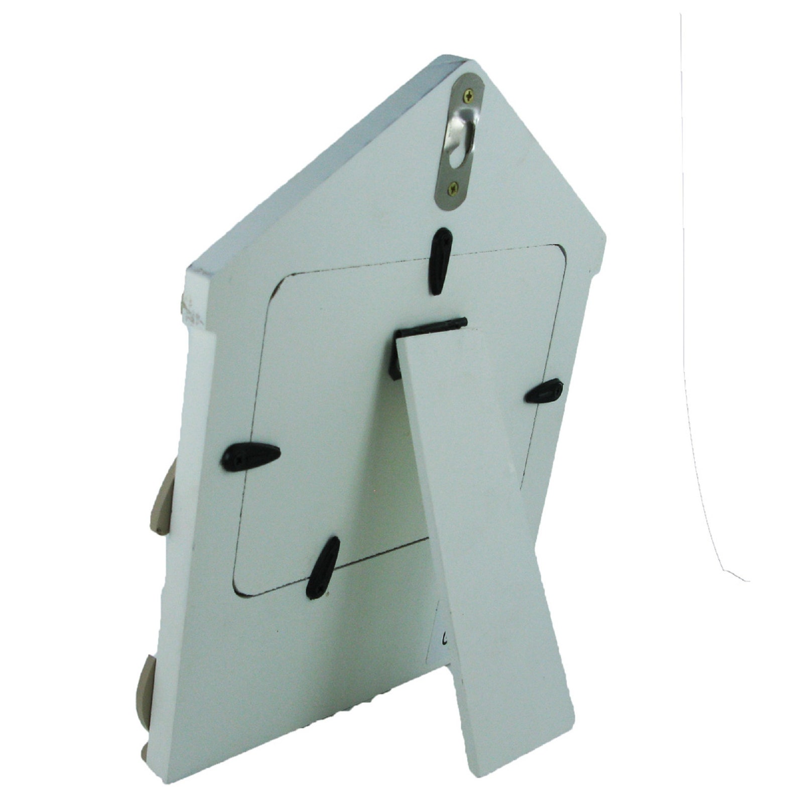 Dog Photo Frame Picture A Spoiled Rotten Dog Lives Here Wooden Cream 3 ...