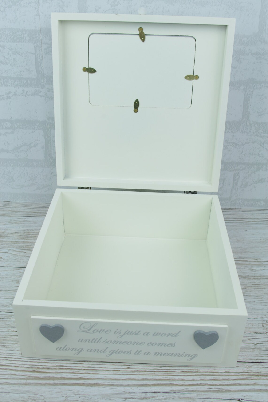 25th Anniversary Memory Box Keepsake Chest Silver Anniversary | Etsy UK