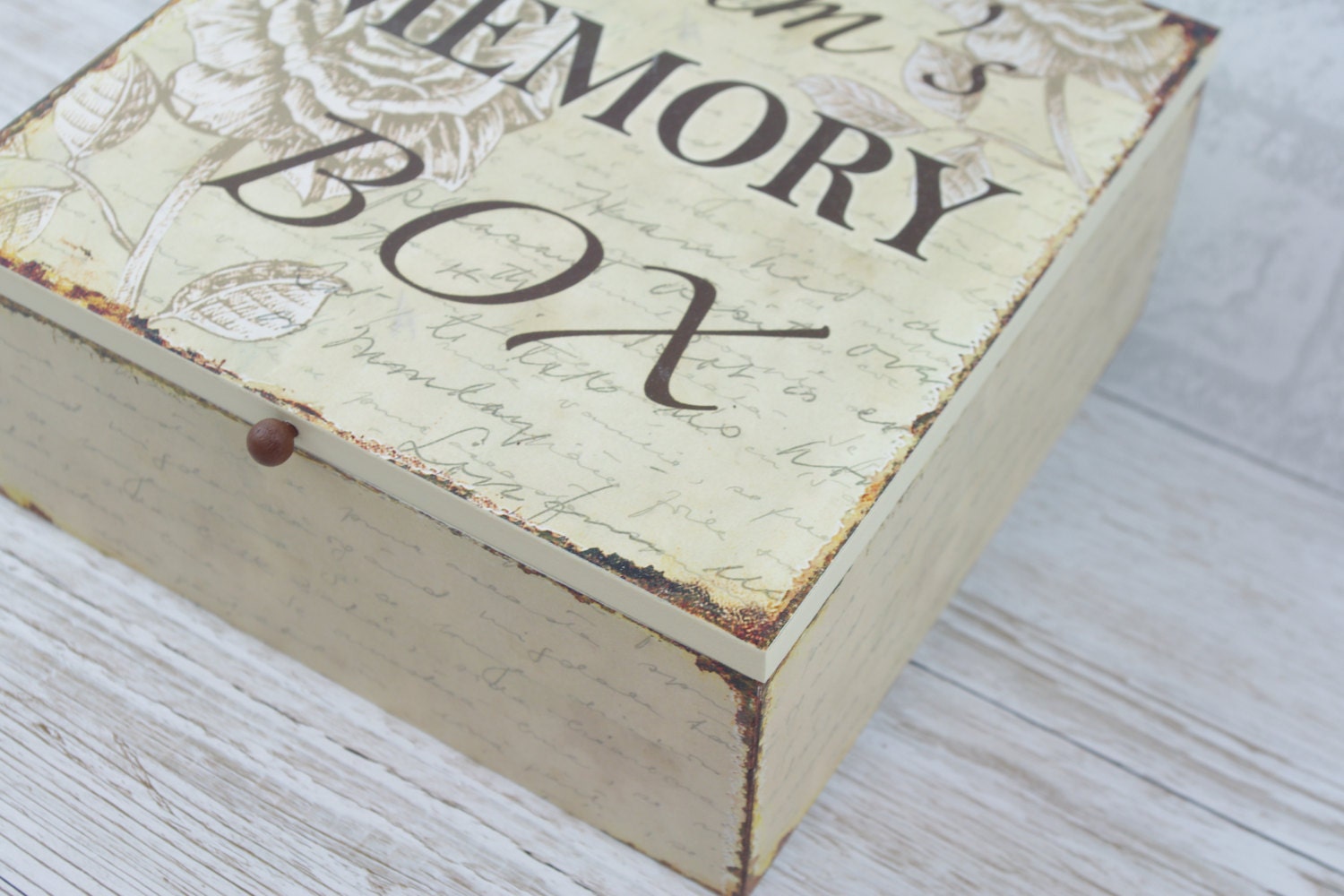 Memory Box Keepsake Memories Butterflies Mum's Memory Box | Etsy