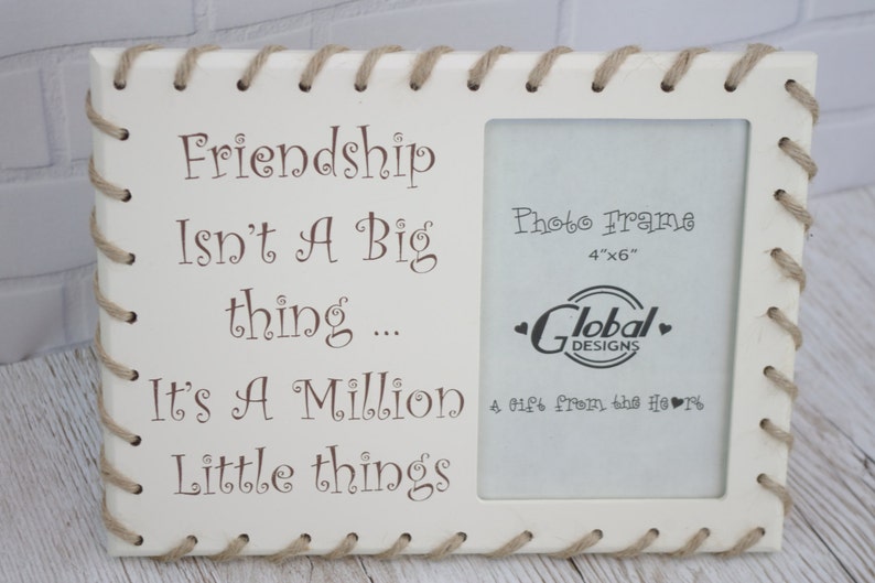 Best Friends Picture Frame 4x6 Photo Frame Friendship Frame - Etsy UK