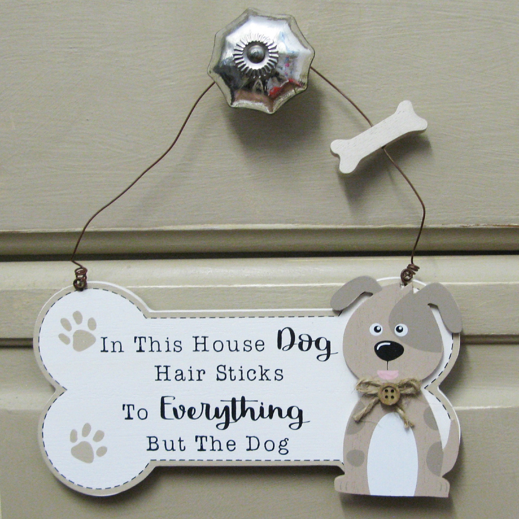 Dog Plaque Humour Sign Bone Shape Wooden Plaques Choice of 4 - Etsy UK