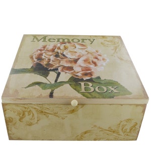 Memory Box Keepsake Chest Memories Always To be Treasured | Etsy