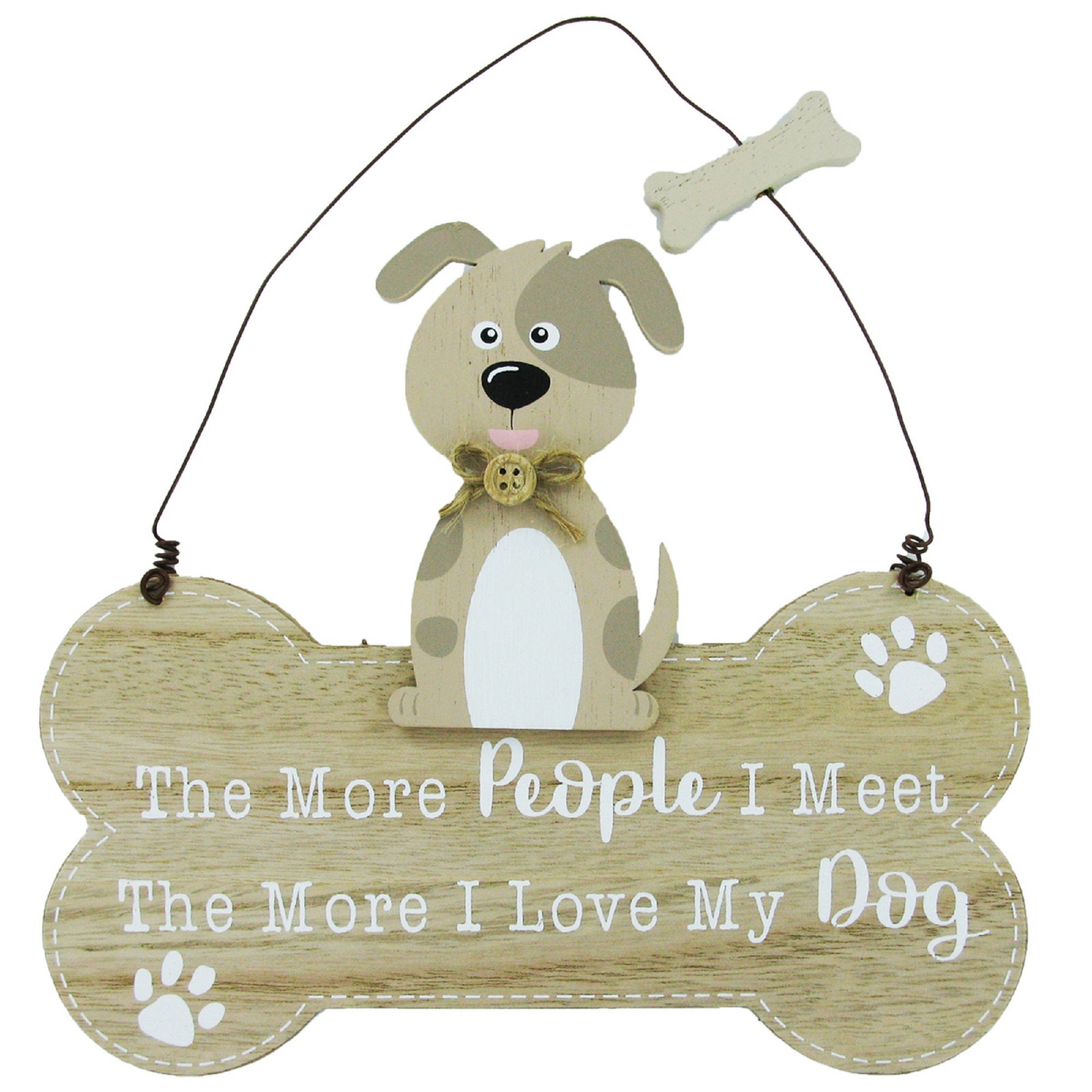 Dog Plaque Humour Sign Bone Shape Wooden Plaques Choice of 4 - Etsy UK