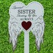 Special Sister Grave Stick Marker Graveside Memorial Guardian - Etsy