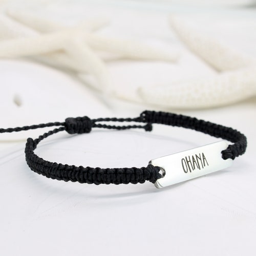 Ohana Bracelet Ohana Cuff Hawaiian Bracelet Ohana Means - Etsy