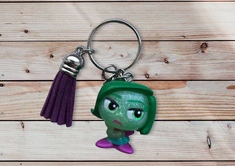 Inside Out Doorables Keychains - Etsy