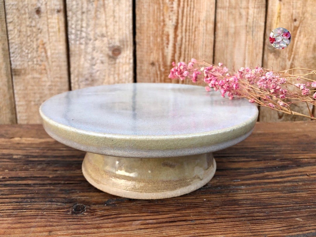 Mini Cake Stand Cake Stand ø18cm Ceramic Cake Plate Cake Pedestal ...