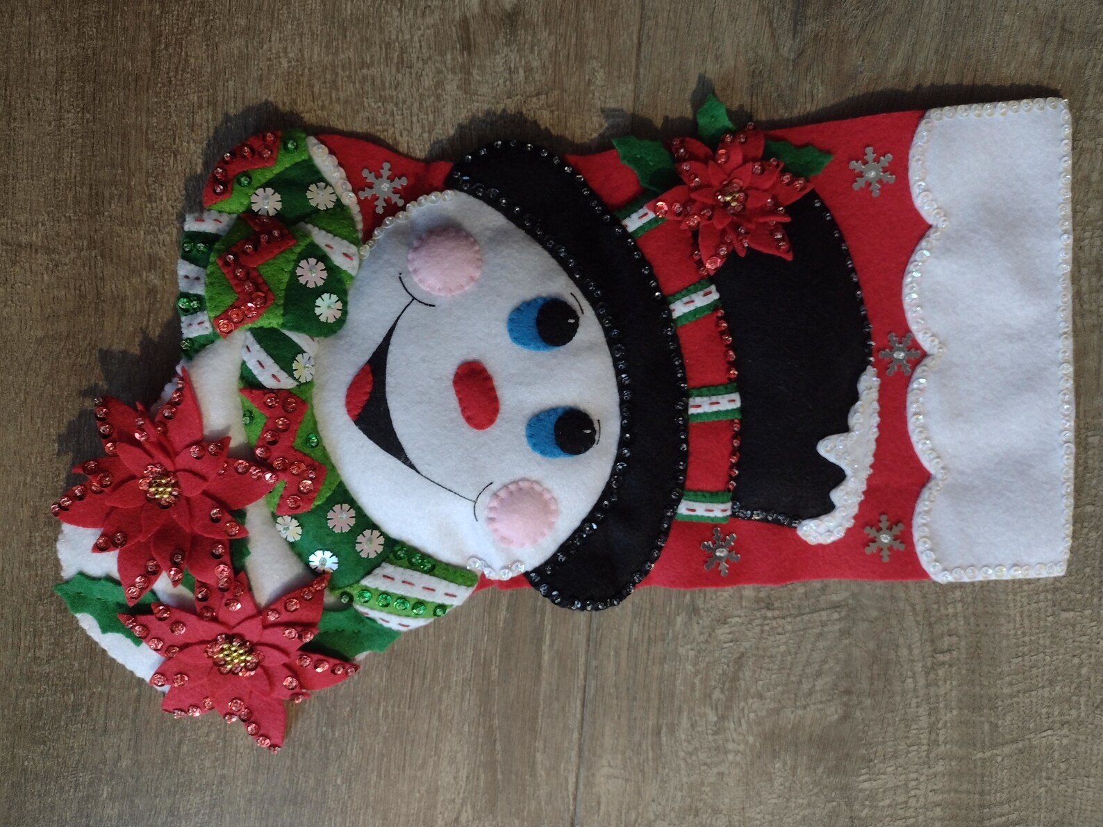 Handmade Felt Christmas Stocking - Personalized - Etsy