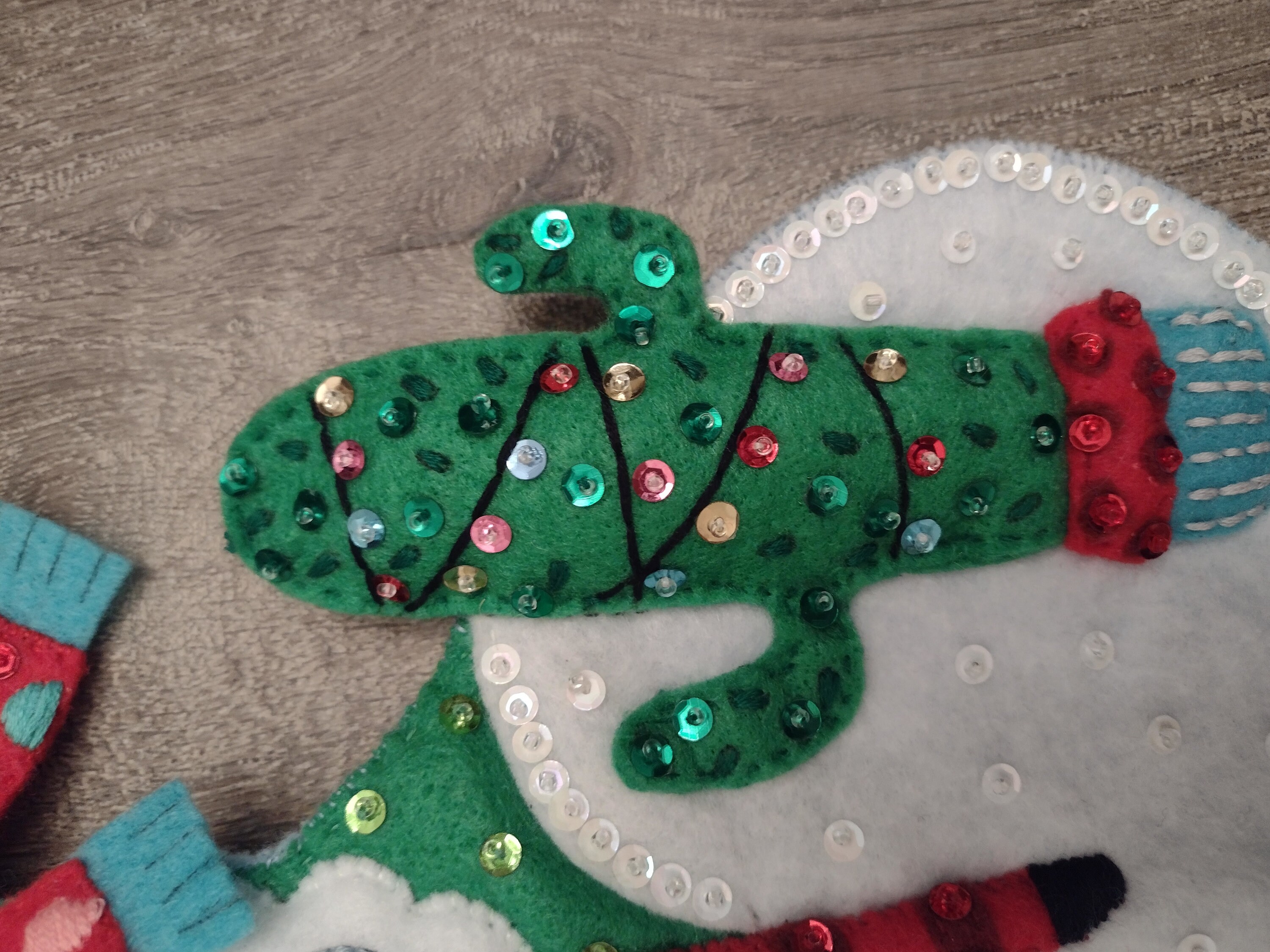 Handcrafted 18 Inch Felt Christmas Stocking: Bucilla Christmas Llama ...