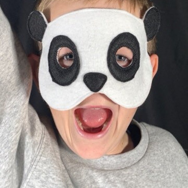 Panda Mask - Etsy