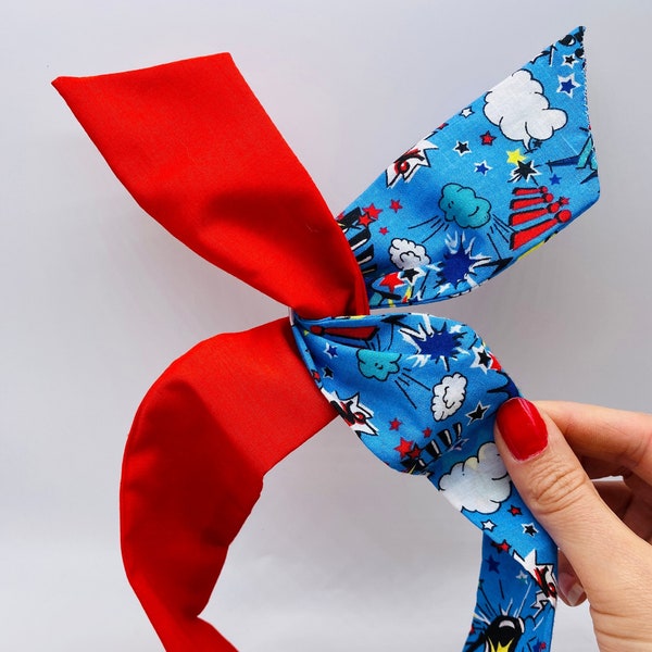 Super Hero Headband - Etsy