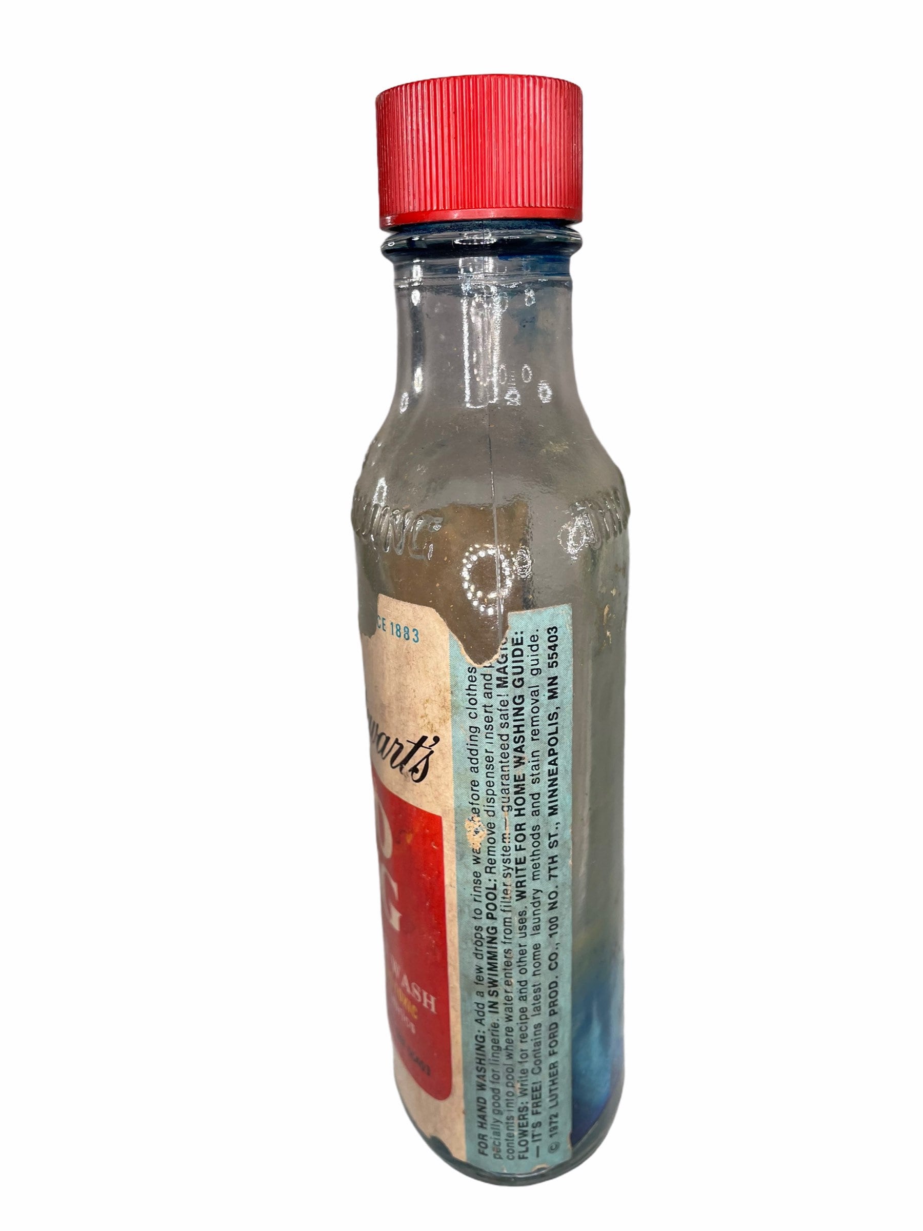 Vintage 1972 Mrs. Stewarts Liquid Bluing 4oz Bottle. - Etsy UK