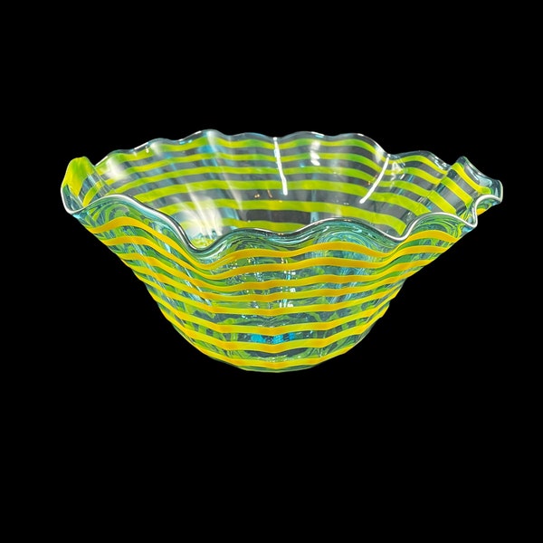 Swirl Art Glass - Etsy