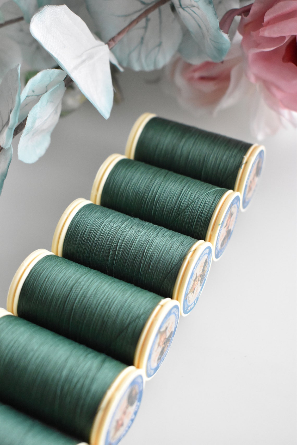 Fil Au Chinois Pine Green 820 Gloving Thread , Sajou French Cotton ...