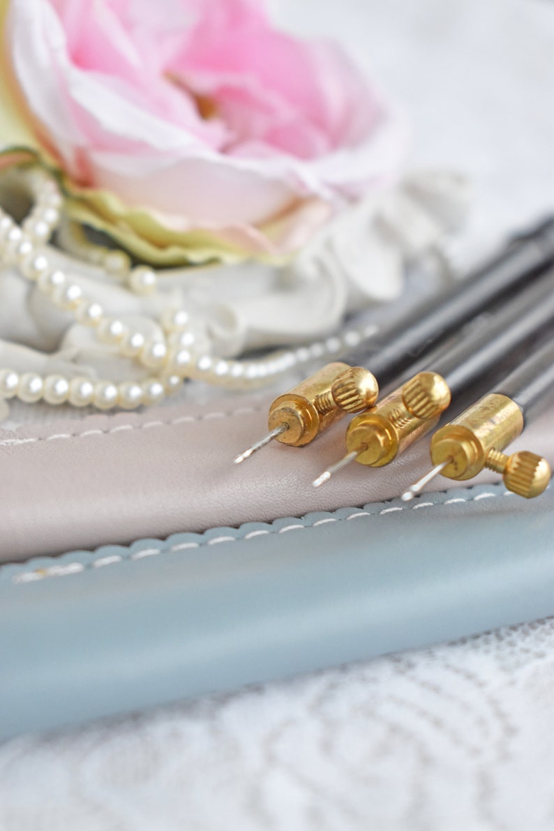 Tambour Embroidery Hook Handle With Needle Luneville - Etsy