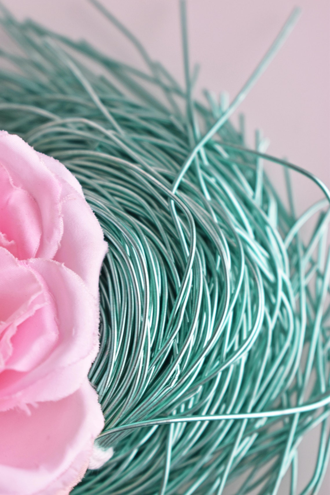 Tiffany Blue Purl Dapka Goldwork Purl Smooth Purl Metallic - Etsy