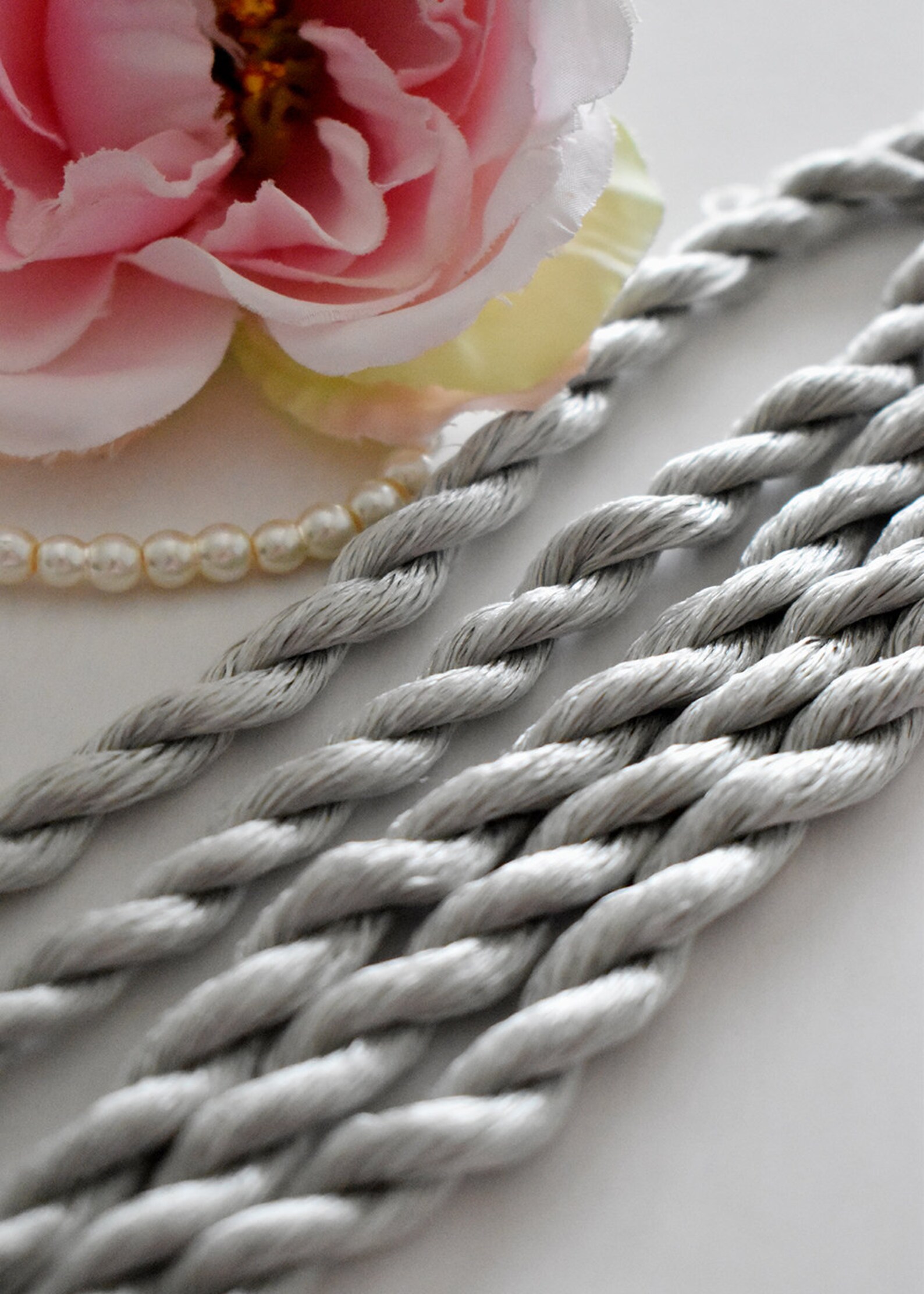 Pure Silk Thread for Embroidery Green Grey Shades Non-twisted - Etsy