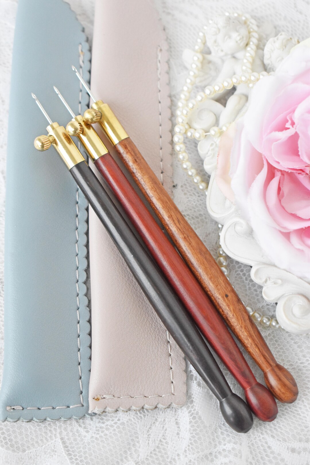 Tambour Embroidery Hook Handle With Needle Luneville - Etsy