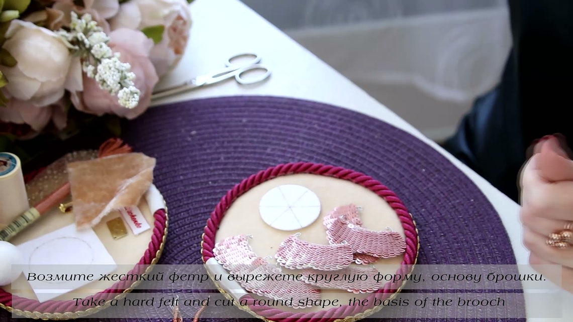 Video Tutorial with materials and patternStep by step master | Etsy