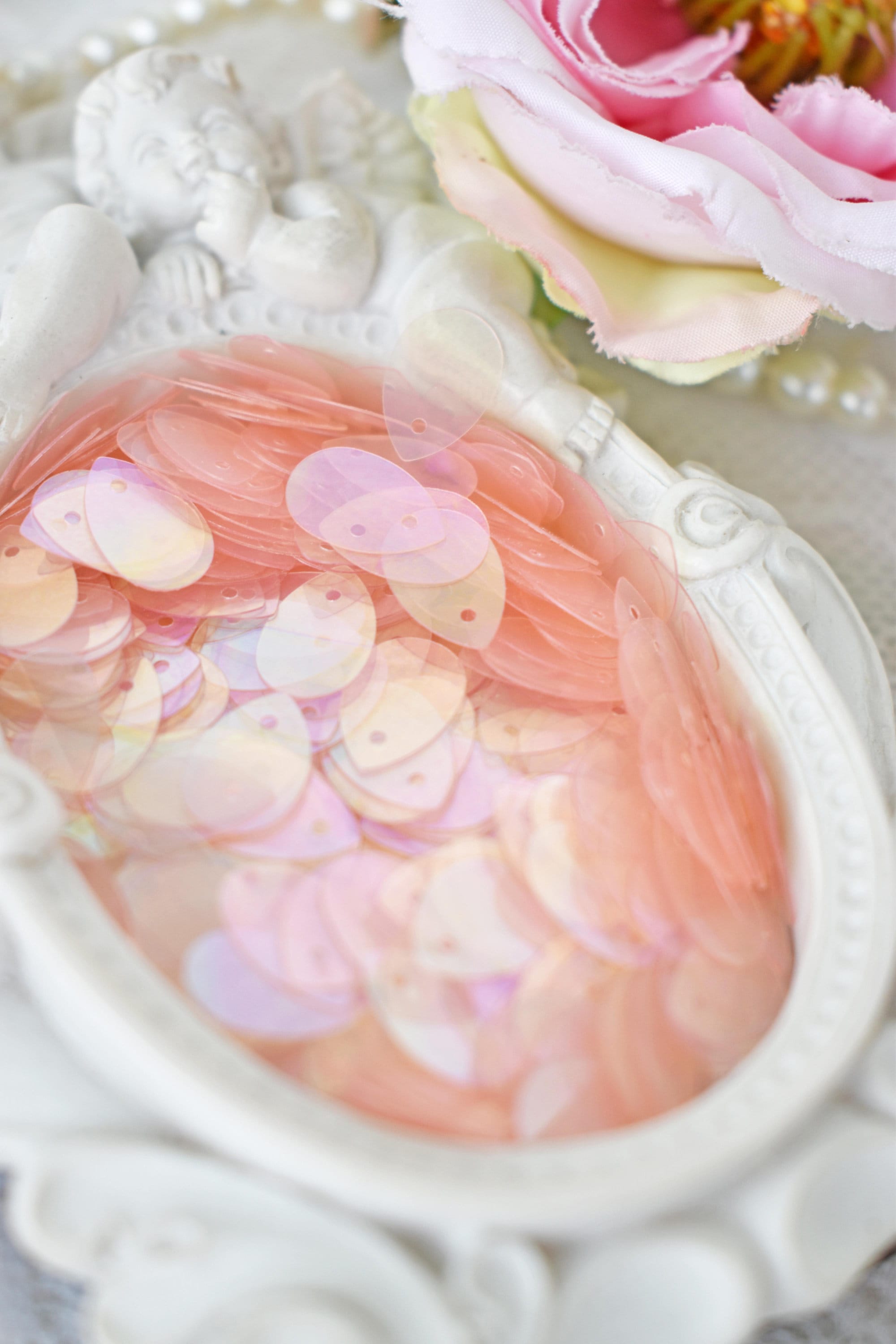 Italian Sequins Petal Shape Sequins Drop Shape Flat Sequins - Etsy