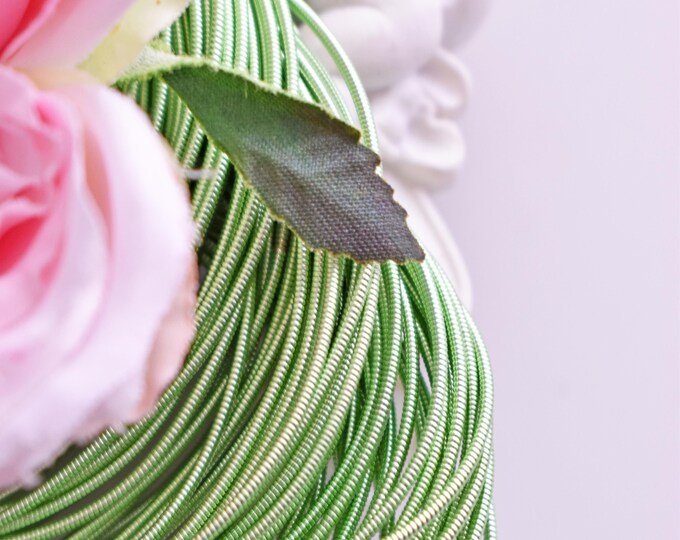 Pista Green Circular Gimp Wire, Pearl Purl, Metalic Wire, Black Wire ...