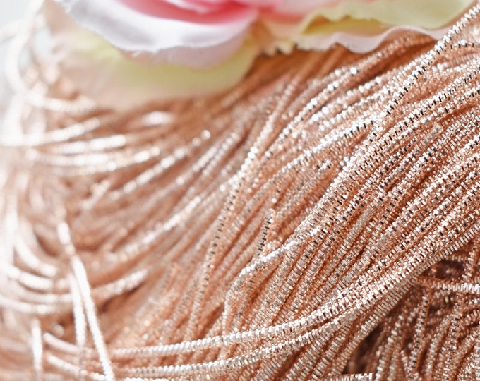 Tiffany Blue Purl Dapka, Goldwork Purl, Smooth Purl, Metallic Rough ...