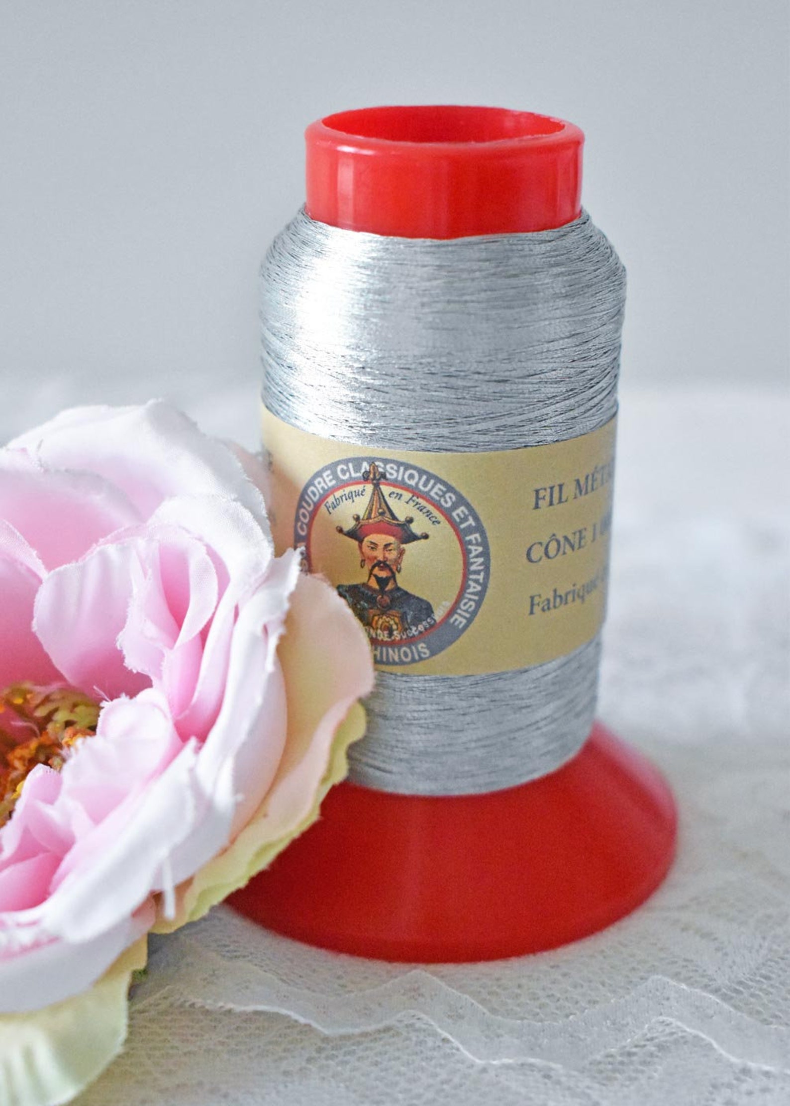 Sajou Metallic Thread 1000m Spool Metallic Sewing Thread Fil - Etsy