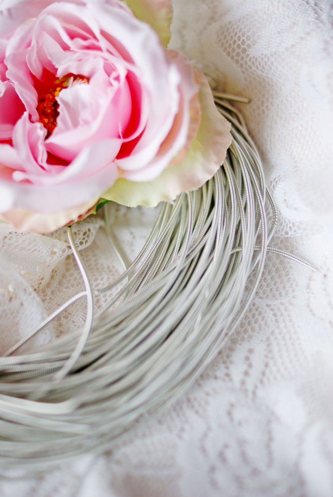 Silver Circular Purl 10gr, Pearl Purl, Metallic Wire, Silver Wire ...